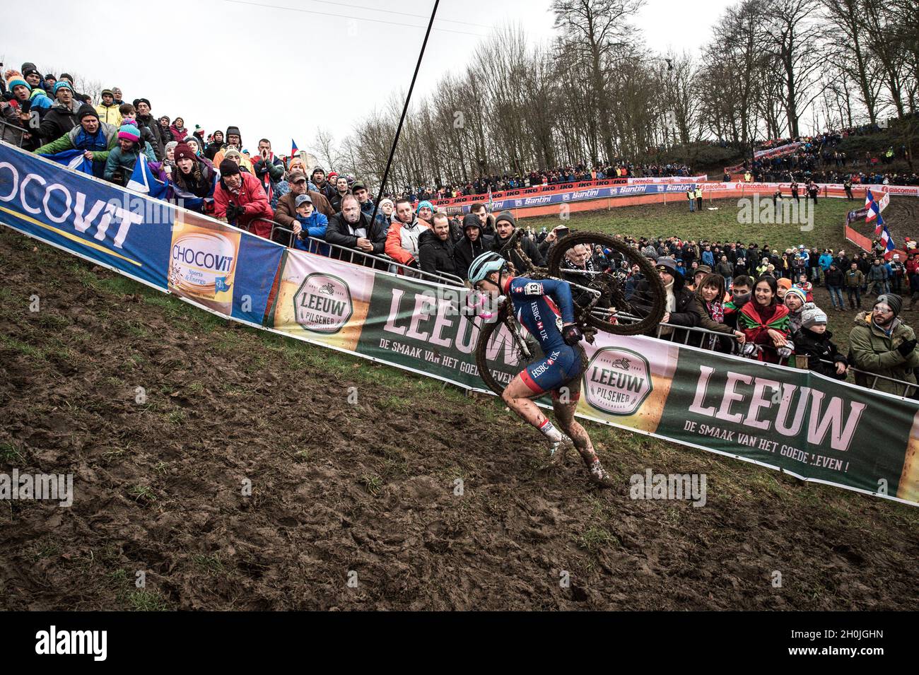 UCI Cyclo-cross World Championships in Valkenburg 2018. Evie Richards ...