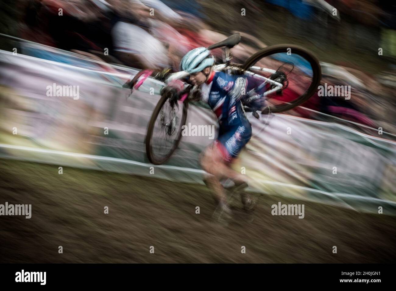 UCI Cyclo-cross World Championships in Valkenburg 2018. Evie Richards ...