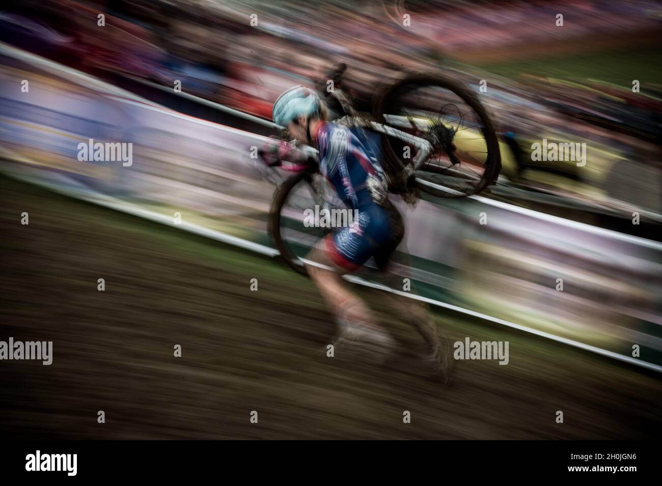 UCI Cyclo-cross World Championships in Valkenburg 2018. Evie Richards ...
