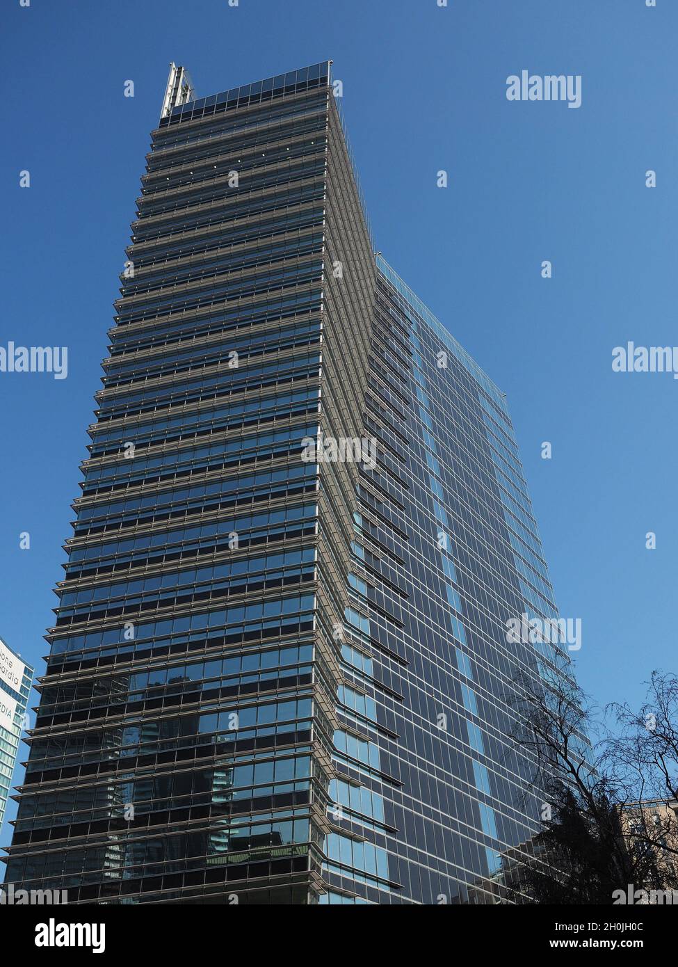 Europe, Italy, Lombardy, Milan, Porta nuova districts, Skyscraper,Tower ...
