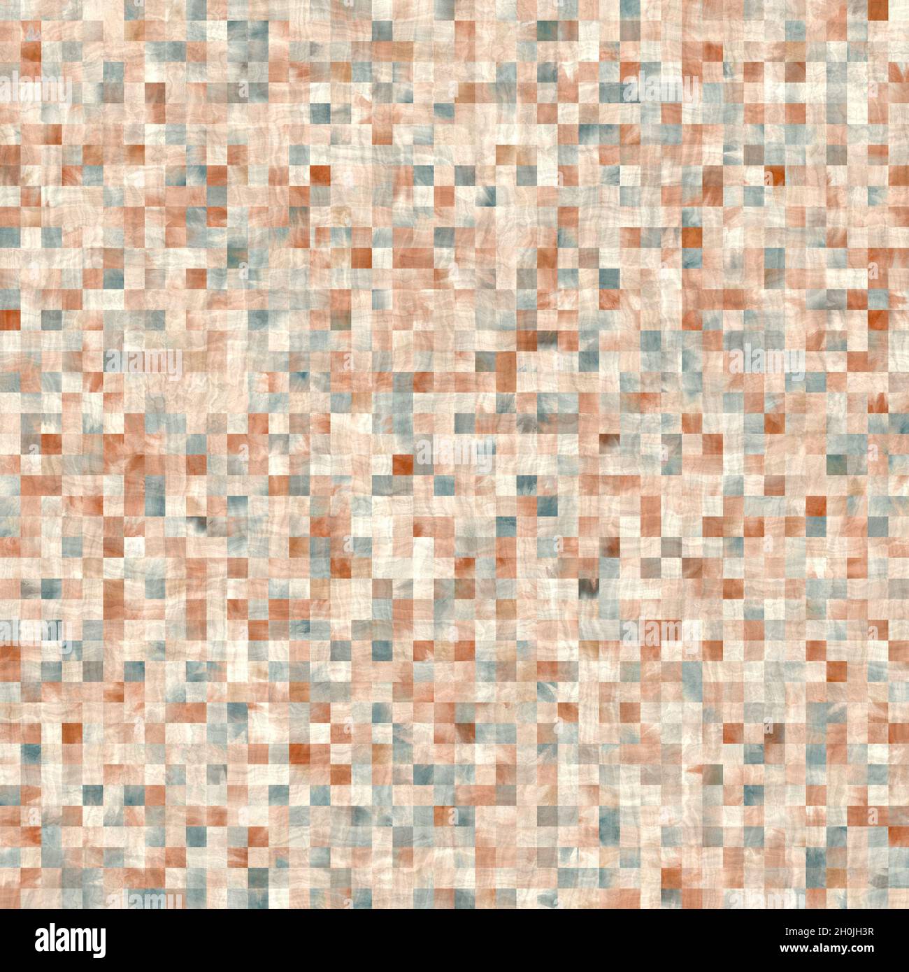Seamless square tile faux wall mosaic pattern for surface design and ...