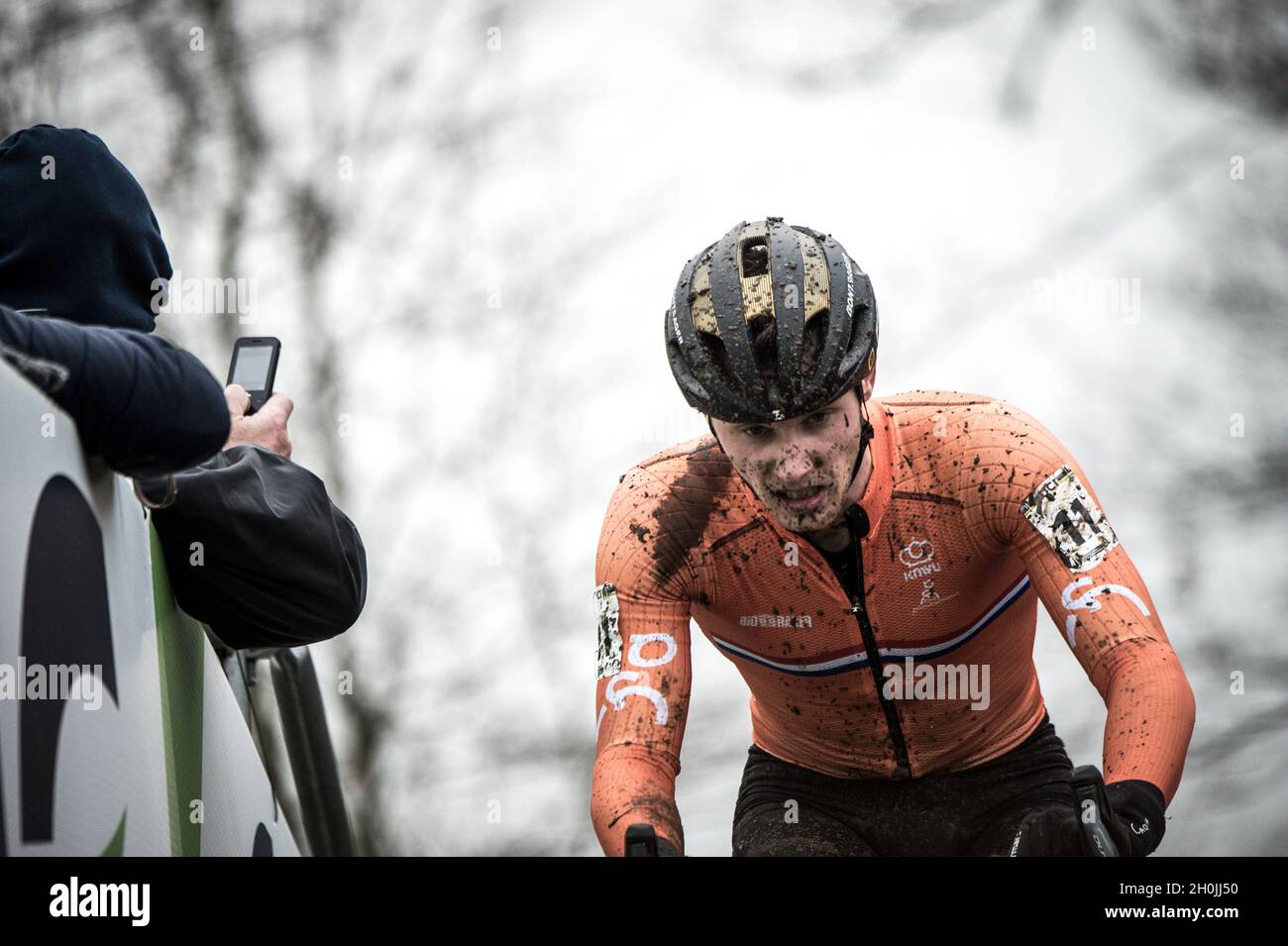 UCI Cyclo-cross World Championships in Valkenburg 2018. Corne Van ...