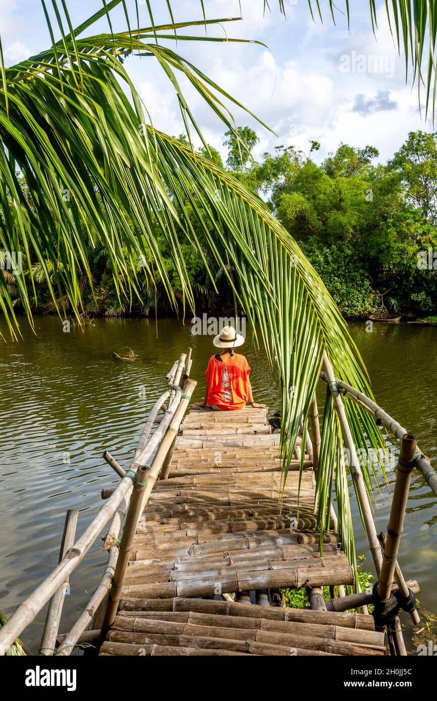 Bamboo dock hi-res stock photography and images - Alamy