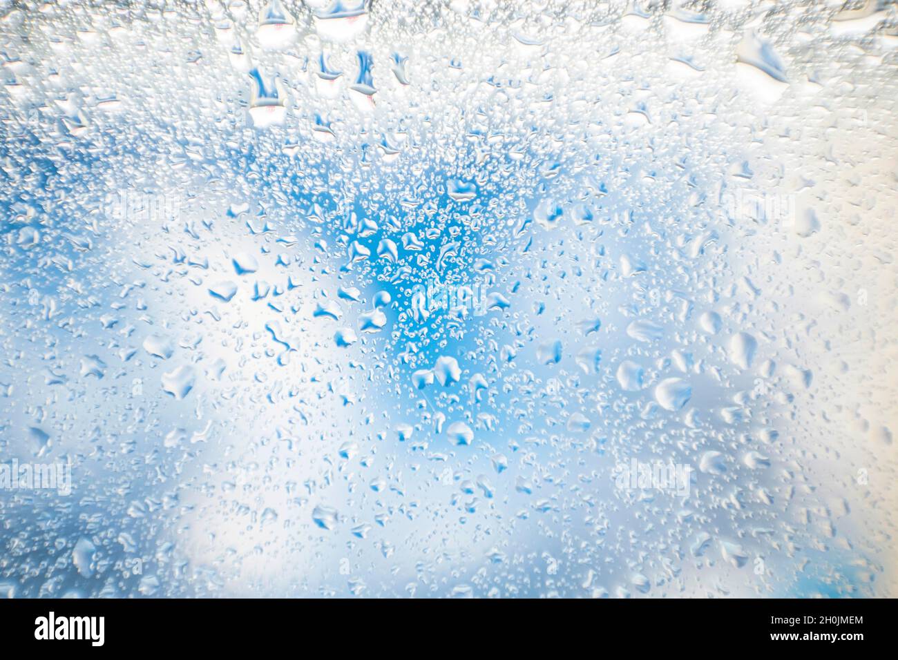 Background rain drops close up Stock Photo - Alamy