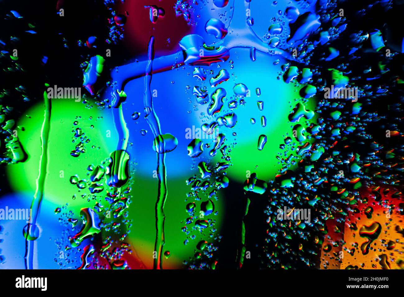 Background rain drops close up Stock Photo - Alamy