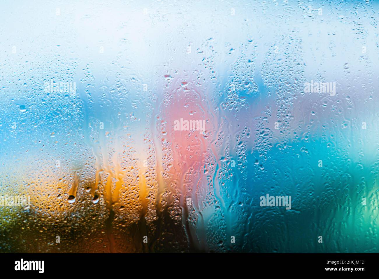 Background rain drops close up Stock Photo - Alamy