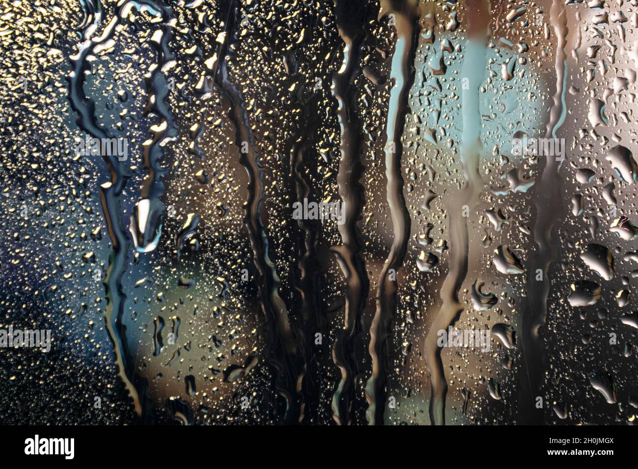 Background rain drops close up Stock Photo - Alamy