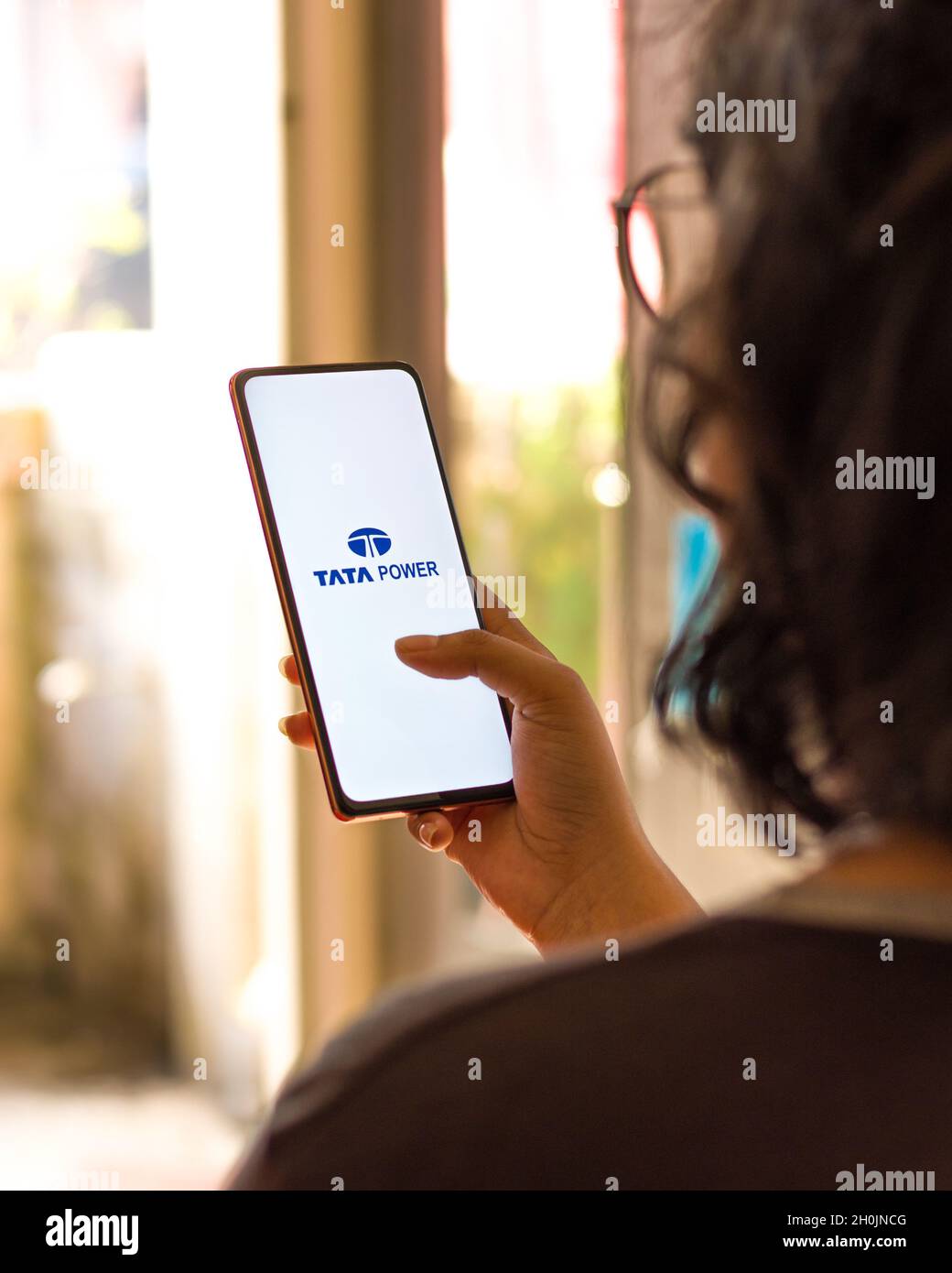 Tata power logo hi-res stock photography and images - Alamy