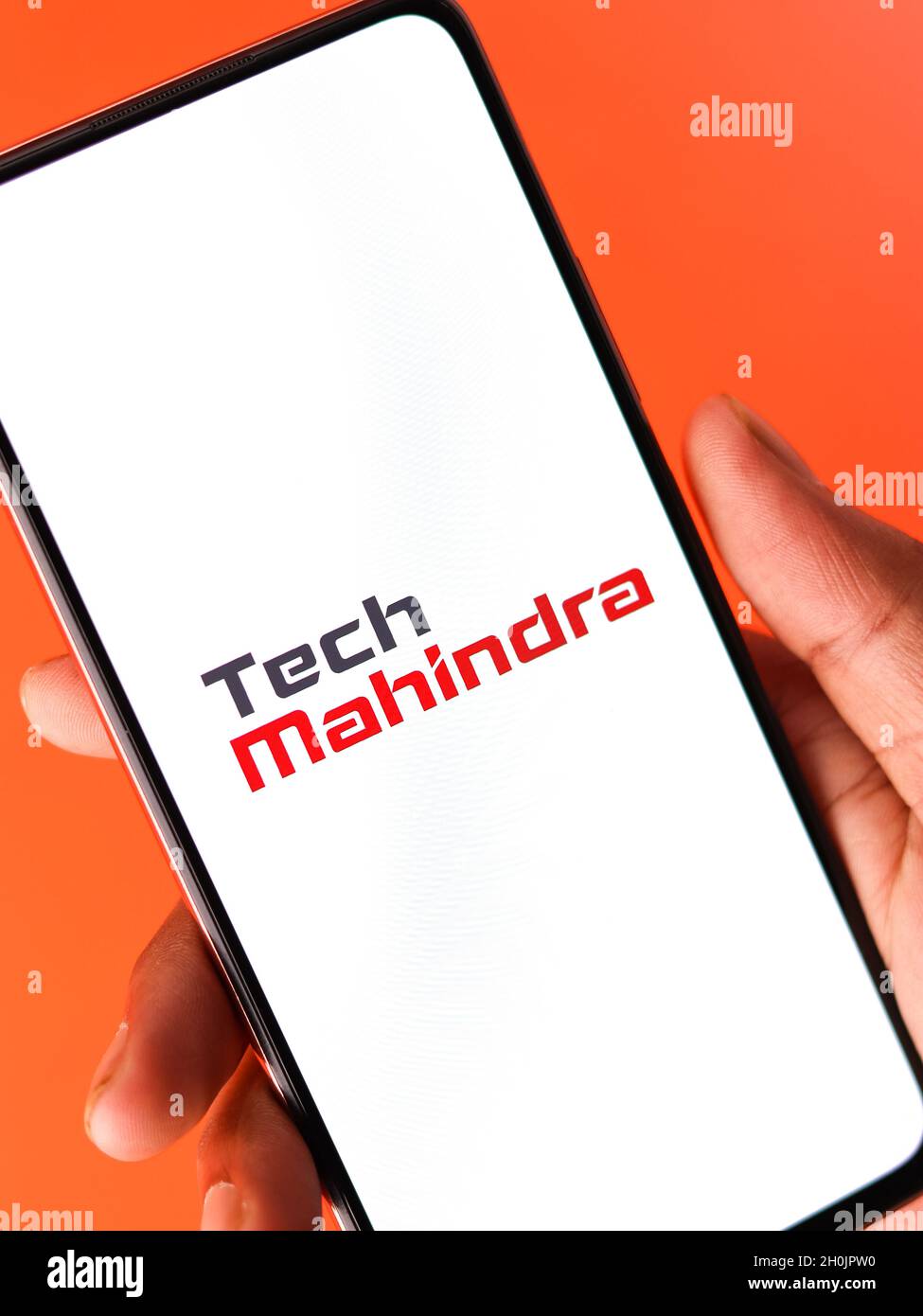 Tech mahindra logo hi-res stock photography and images - Alamy