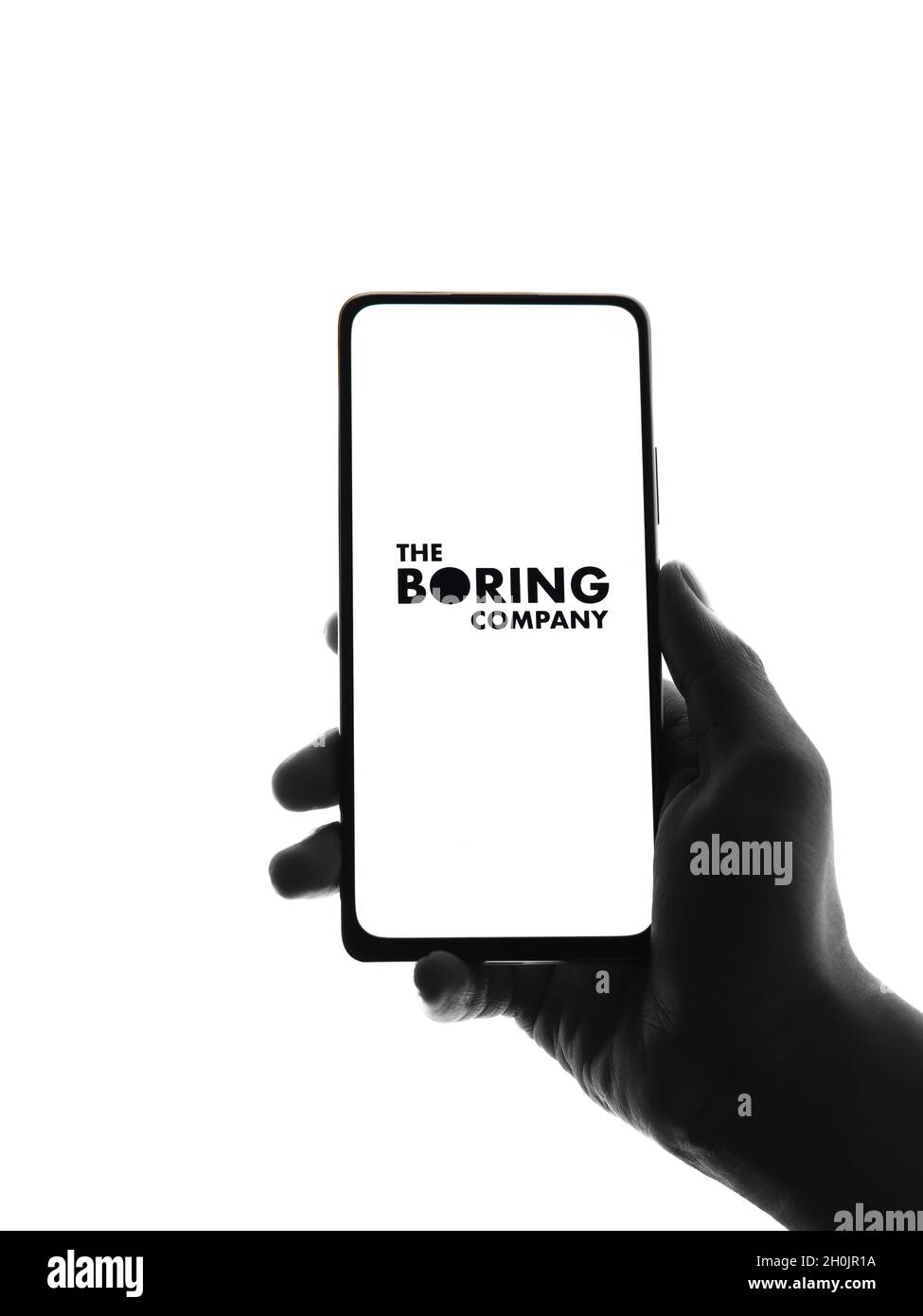 West Bangal, India - October 09, 2021 : The Boring Company logo on ...