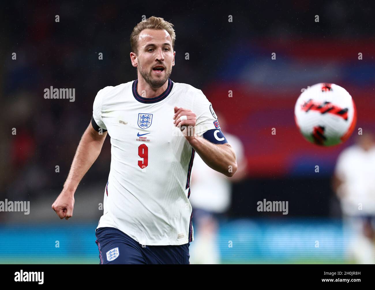 London, England, 12th October 2021. Harry Kane of England during the ...