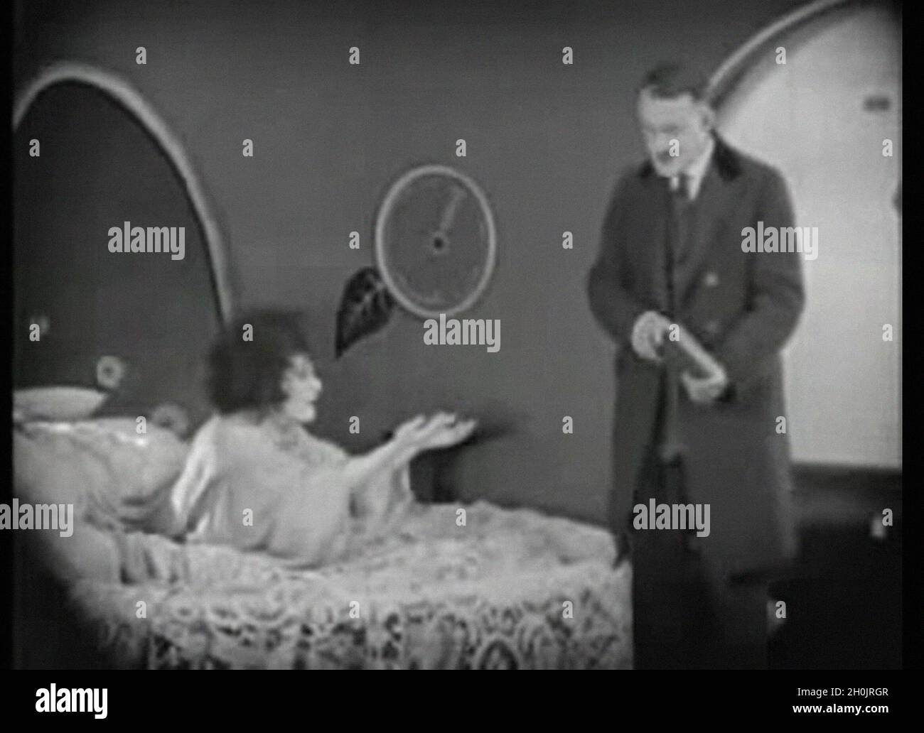 Vintage screenshot from the 1921 movie Camille Stock Photo - Alamy