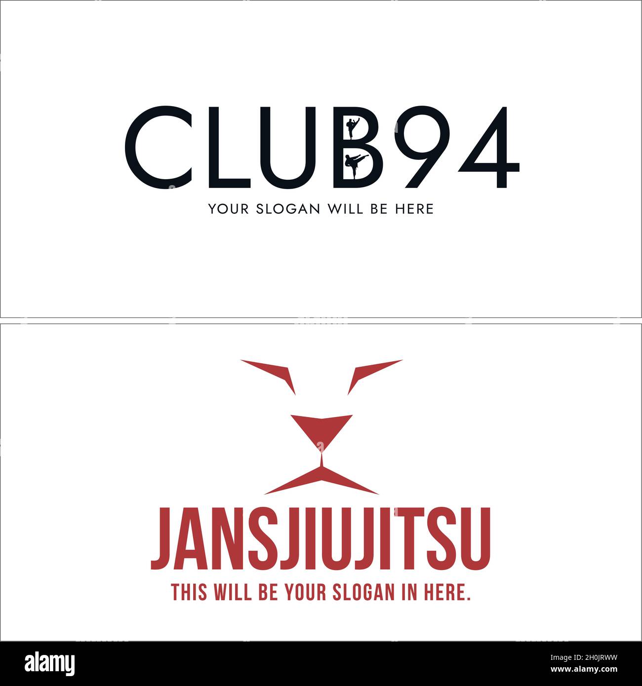 Jiu jitsu martial art Stock Vector Images - Alamy