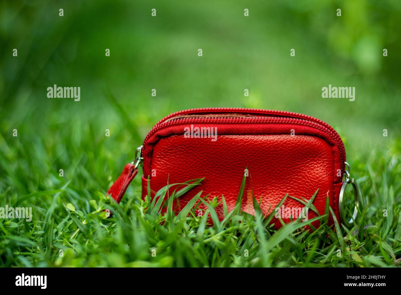 This leather keyring is an easy way to accessorize your collection ...