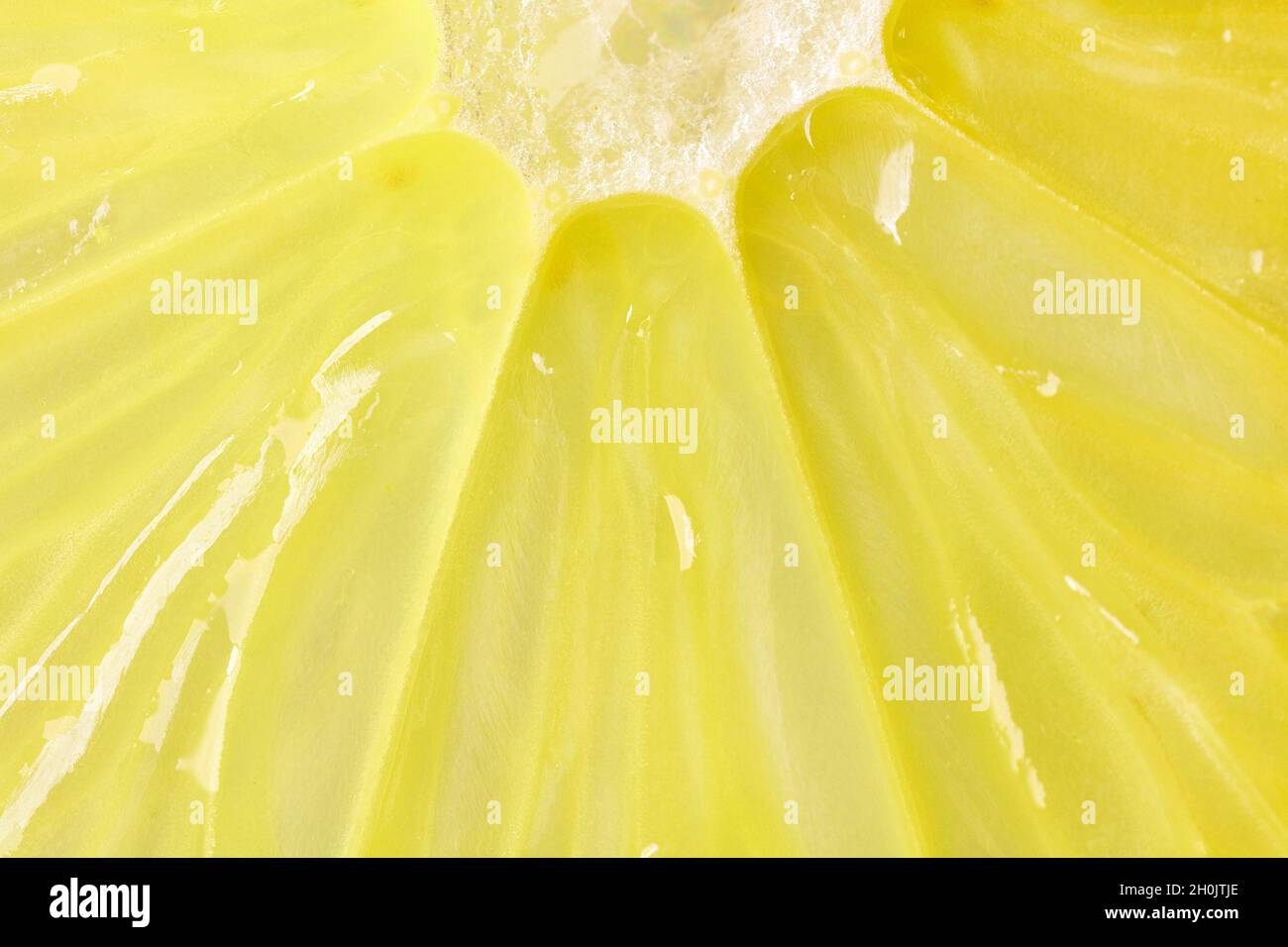 juicy lemon fruit pulp macro Stock Photo - Alamy