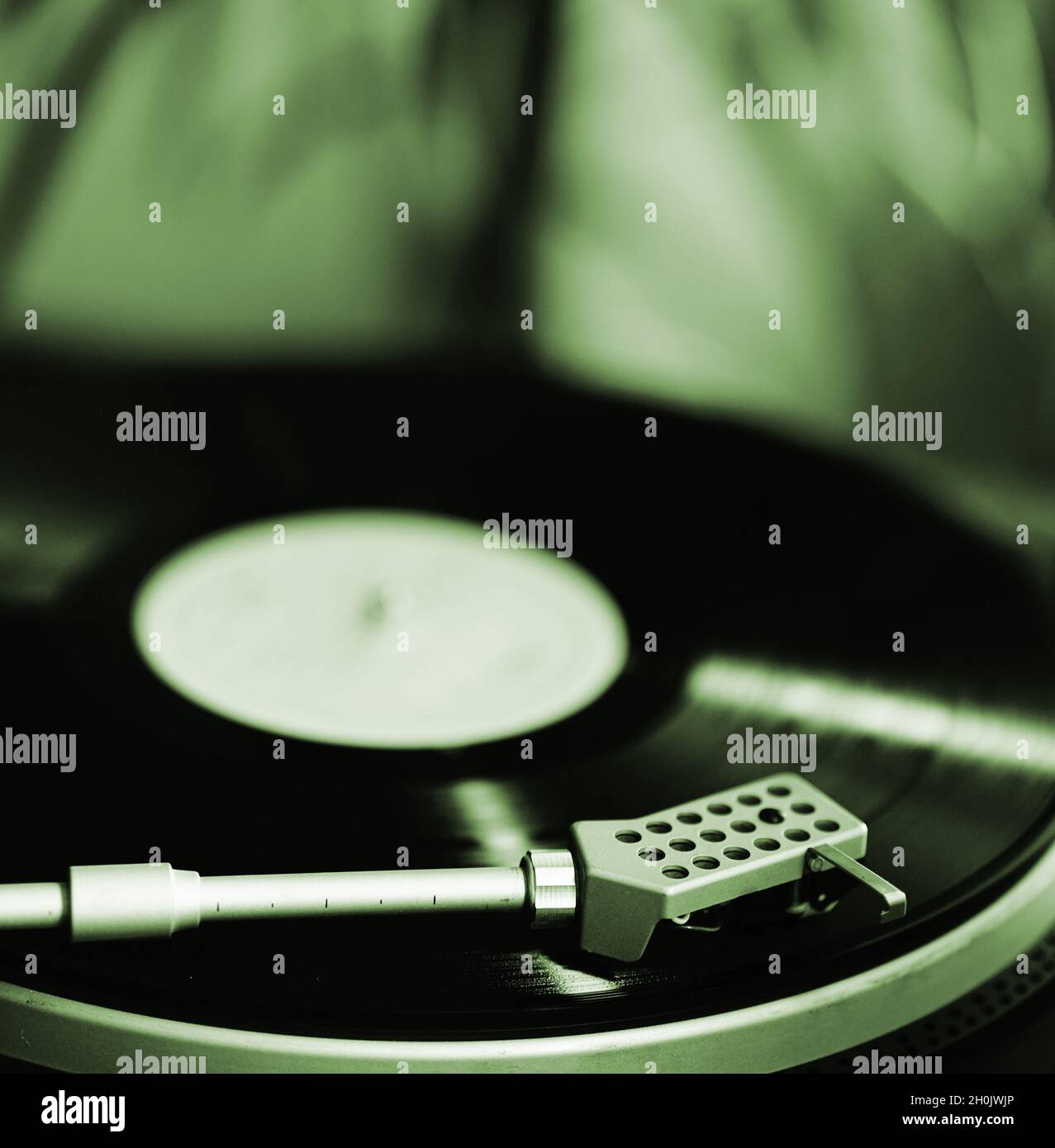 Vintage retro record player music album cover deign for dj complilation ...