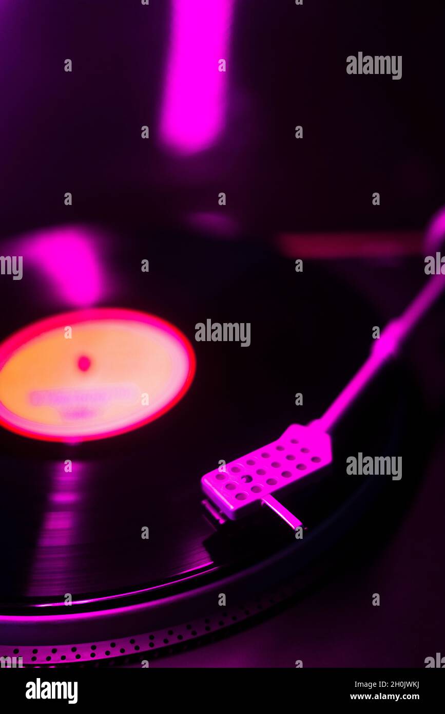 Retro vintage vinyl music album cover deign photo for complialtion ...
