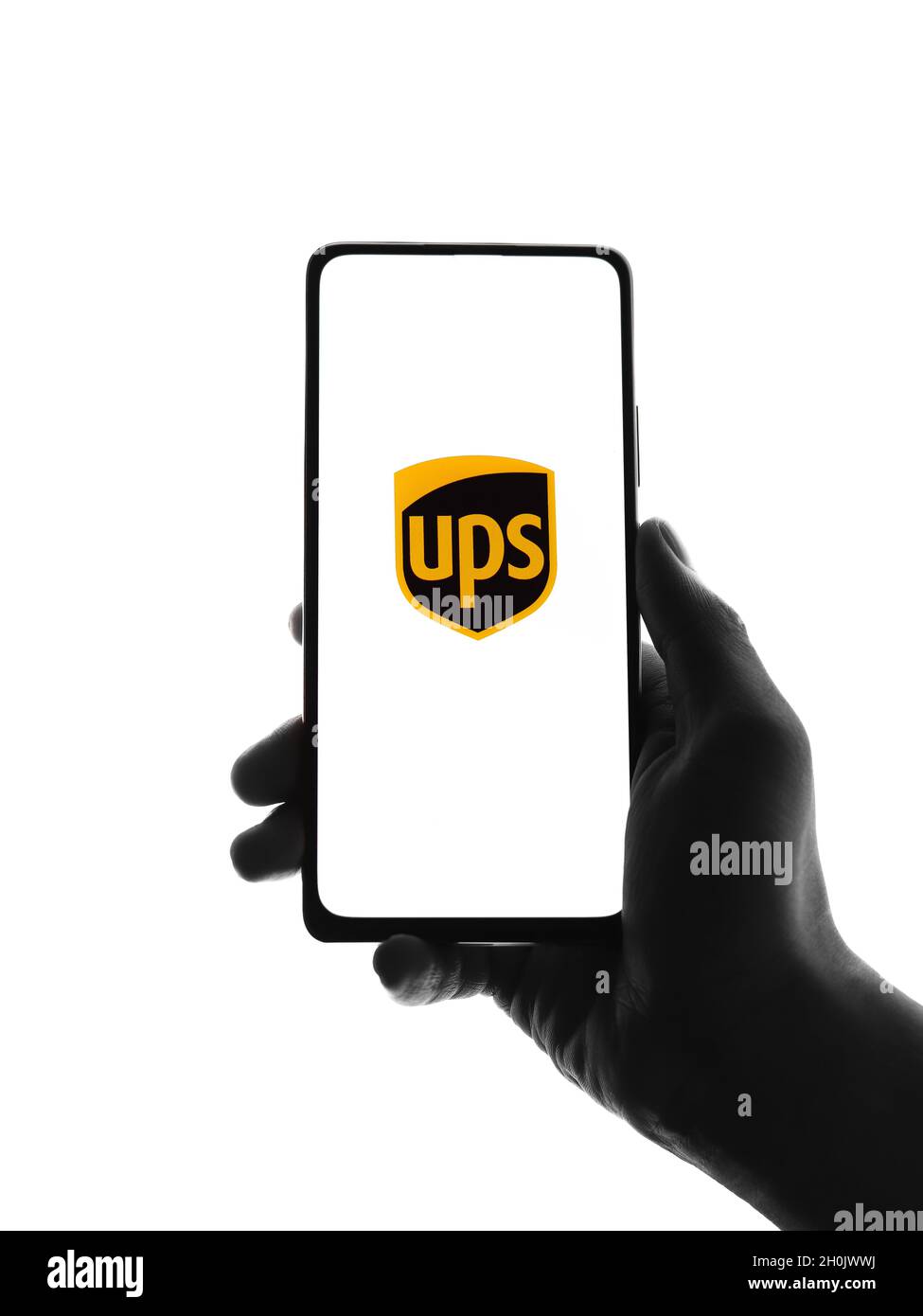 Ups marketing logo hi-res stock photography and images - Alamy