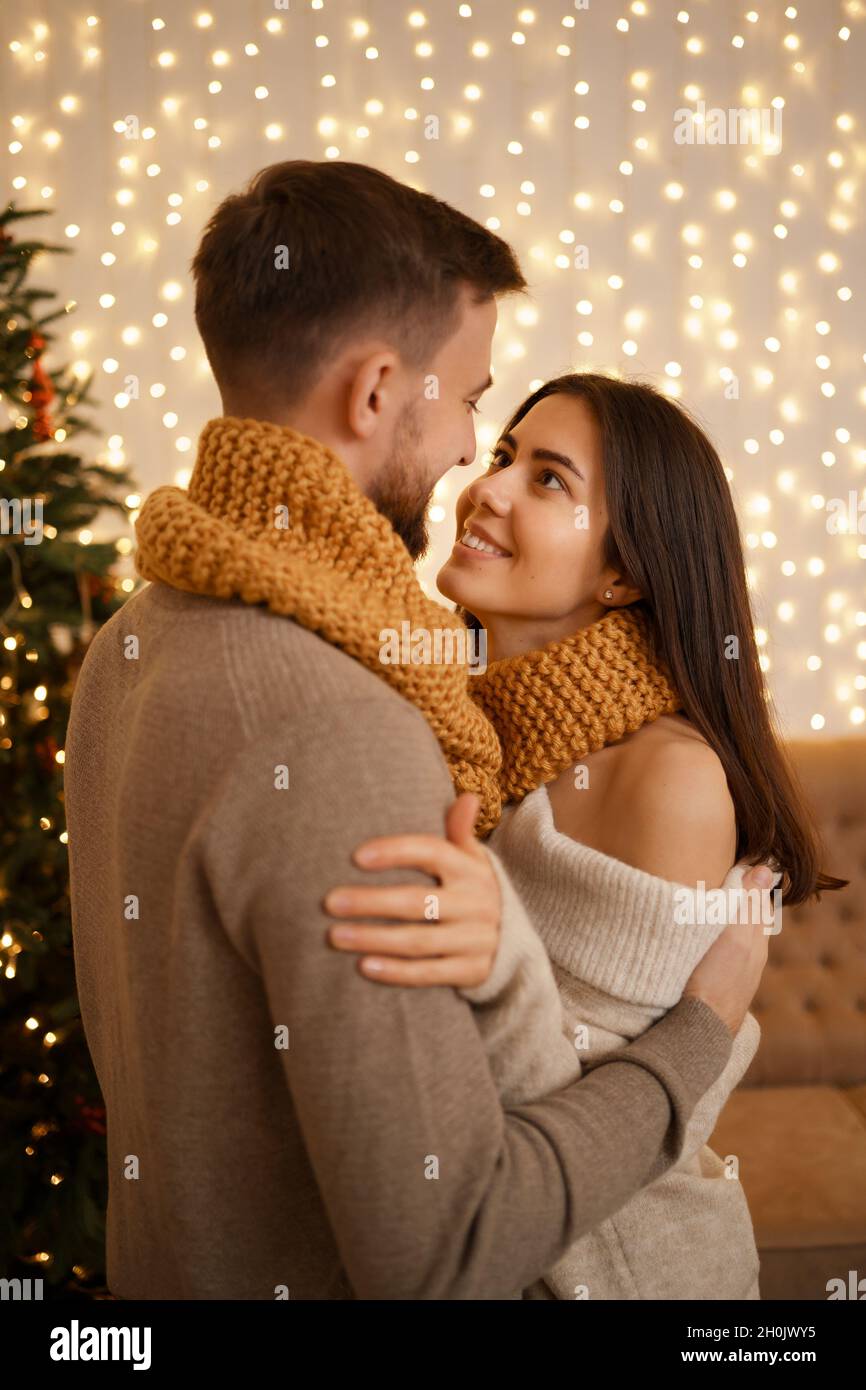 Two Cheerful Lovely Sweet Tender Beautiful Adorable Cute Romantic
