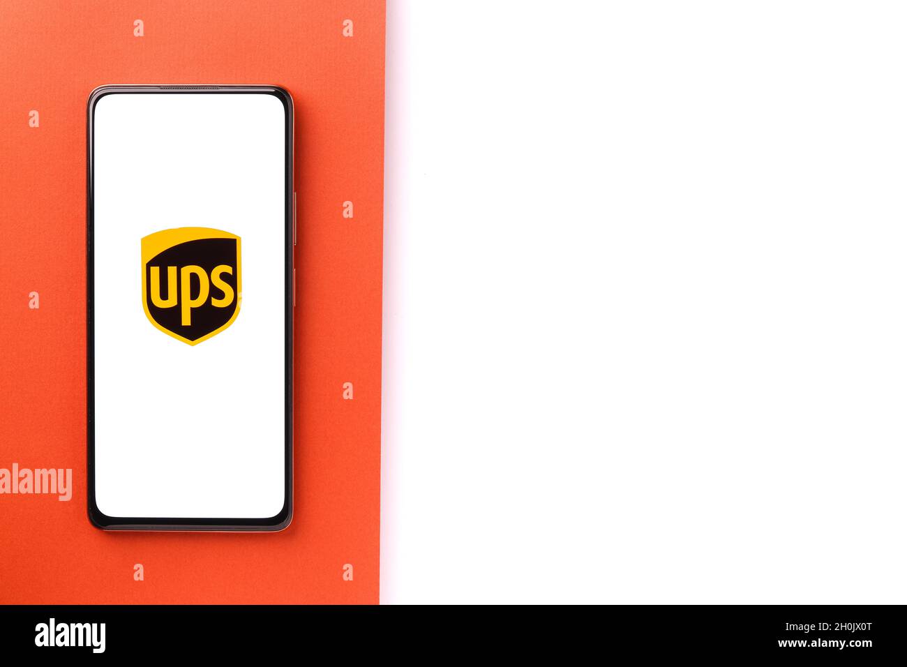 Ups marketing logo hi-res stock photography and images - Alamy