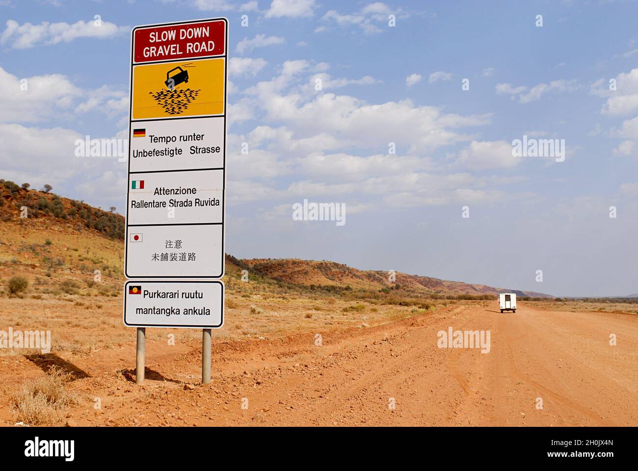 Australian speed sign hi-res stock photography and images - Alamy