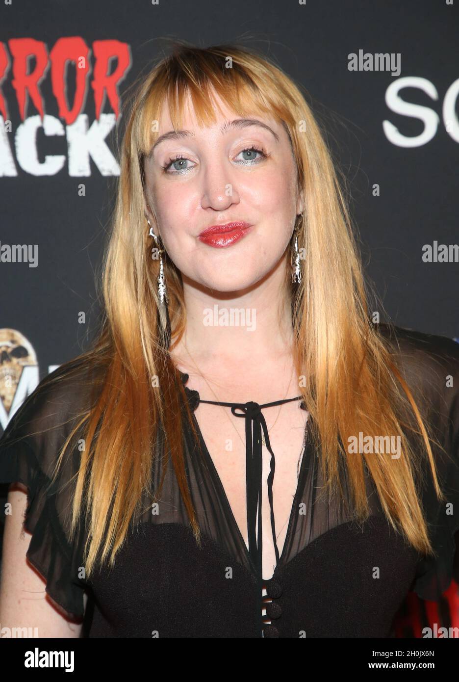 Hollywood, Ca. 12th Oct, 2021. Maya Korn, at the 21st Screamfest ...
