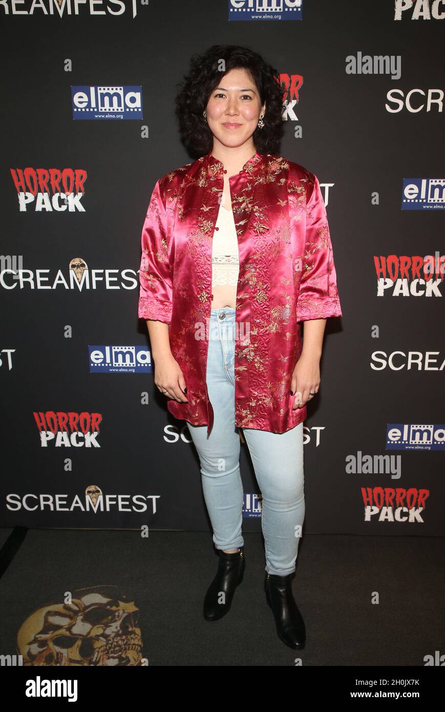 Hollywood, Ca. 12th Oct, 2021. Anatasha Blakely, at the 21st Screamfest ...