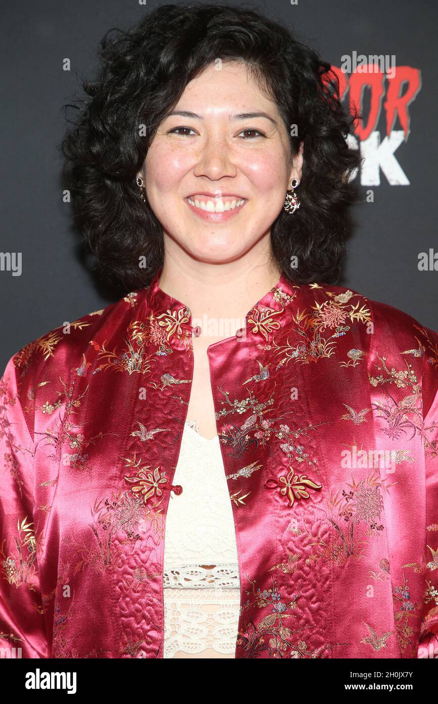 Hollywood, Ca. 12th Oct, 2021. Anatasha Blakely, at the 21st Screamfest ...