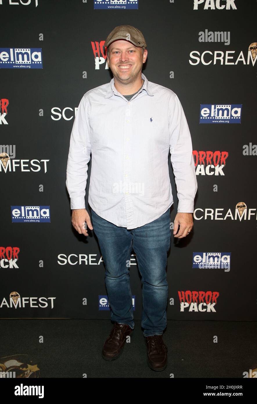 Hollywood, Ca. 12th Oct, 2021. Scott Vasey, at the 21st Screamfest ...