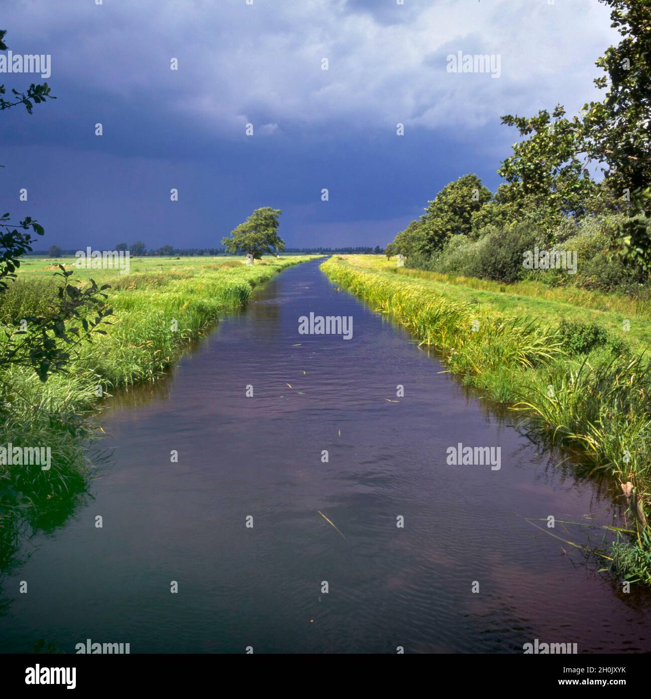 Rain filled channel hi-res stock photography and images - Alamy