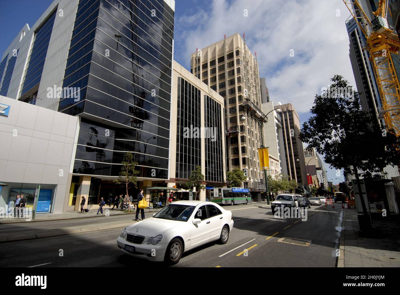 Inner city of Perth, Australia, Western Australia, Perth Stock Photo ...