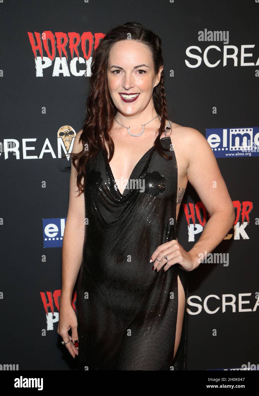Hollywood, Ca. 12th Oct, 2021. Sarah Nicklin, at the 21st Screamfest ...