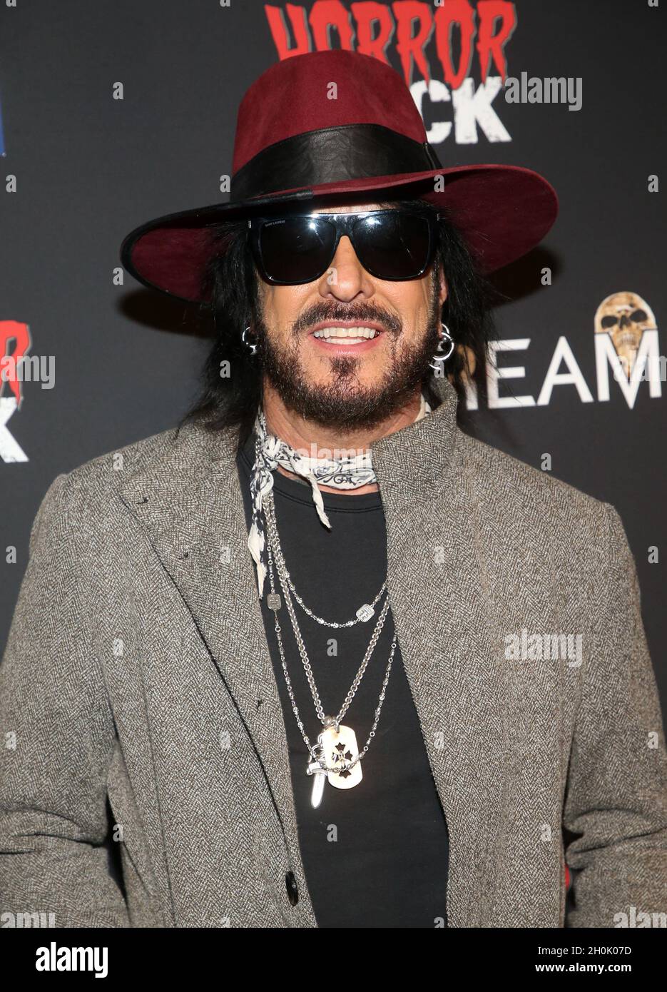 Hollywood, Ca. 12th Oct, 2021. Nikki Sixx, at the 21st Screamfest ...