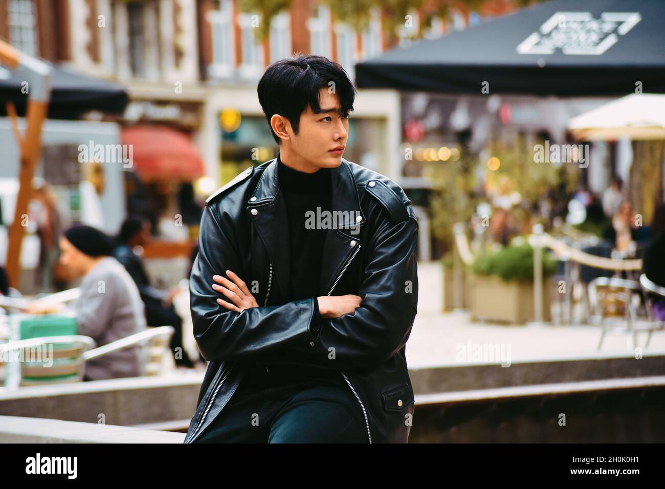 YG Korean Actor Kang Hui Seen Arriving at START ART FAIR 2021 at The ...