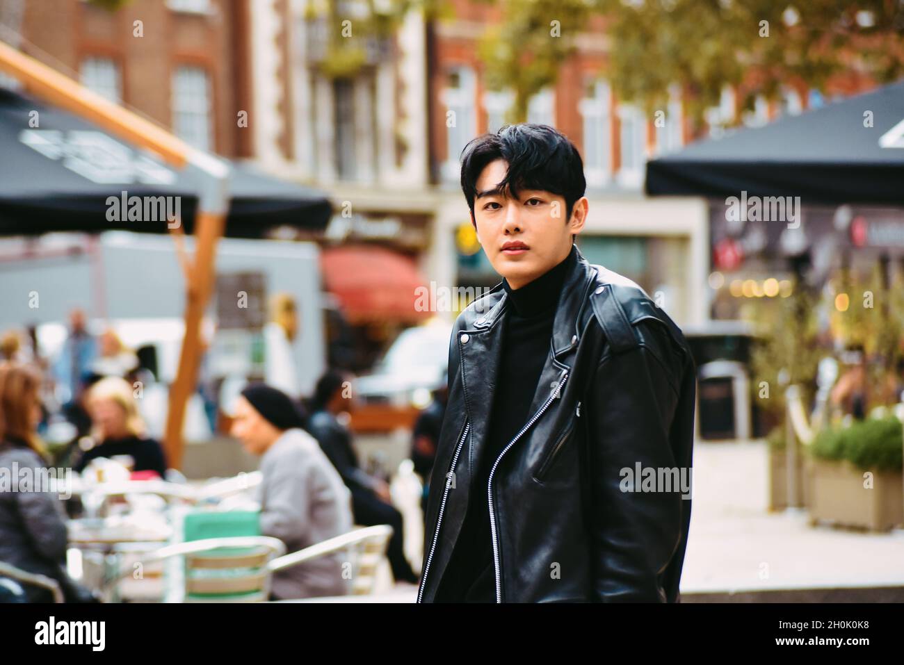 YG Korean Actor Kang Hui Seen Arriving at START ART FAIR 2021 at The ...
