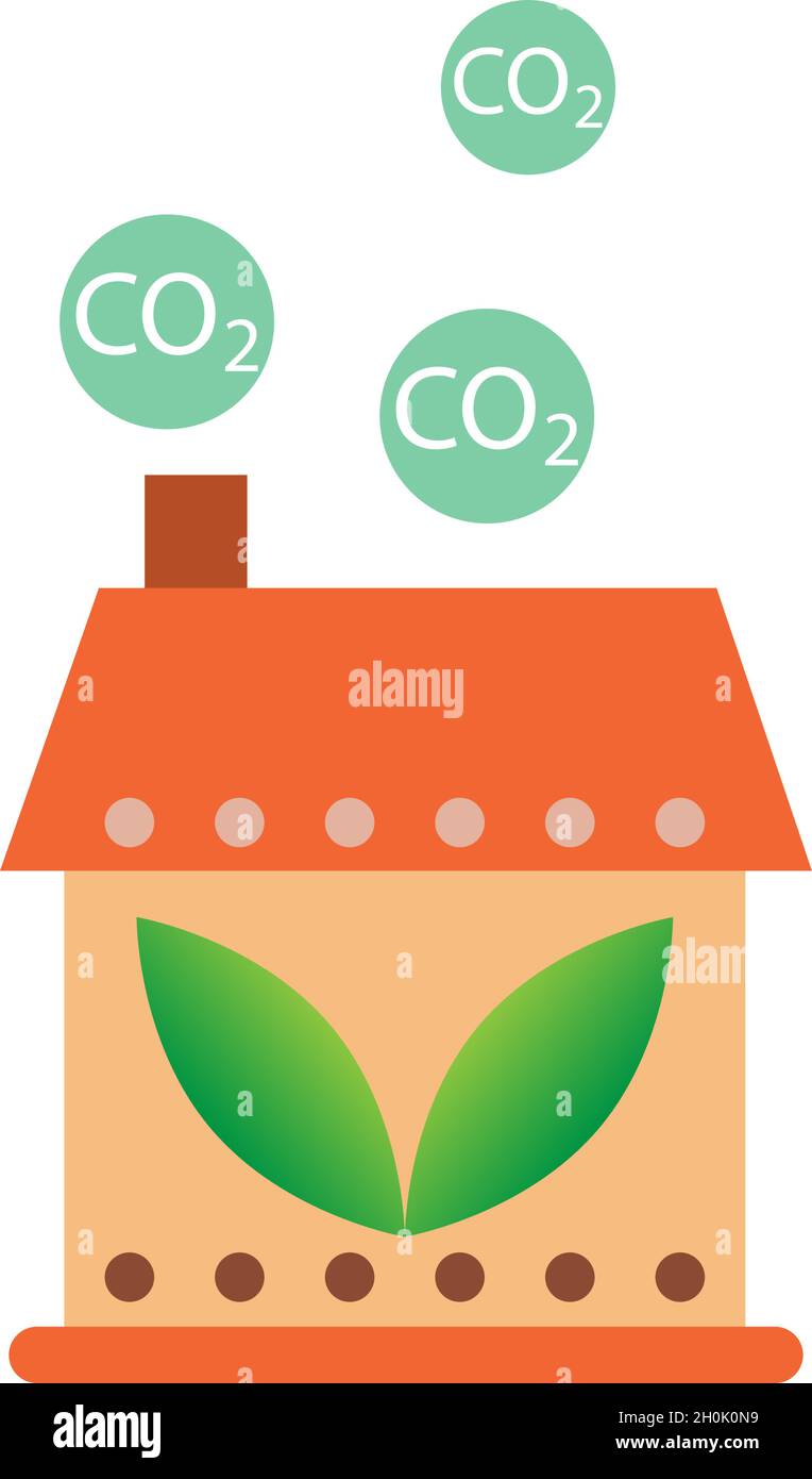 Decrease greenhouse gas emission Stock Vector Images - Alamy