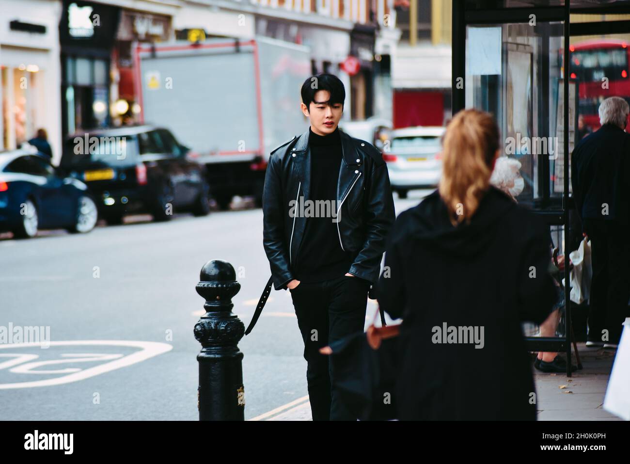 YG Korean Actor Kang Hui Seen Arriving at START ART FAIR 2021 at The ...