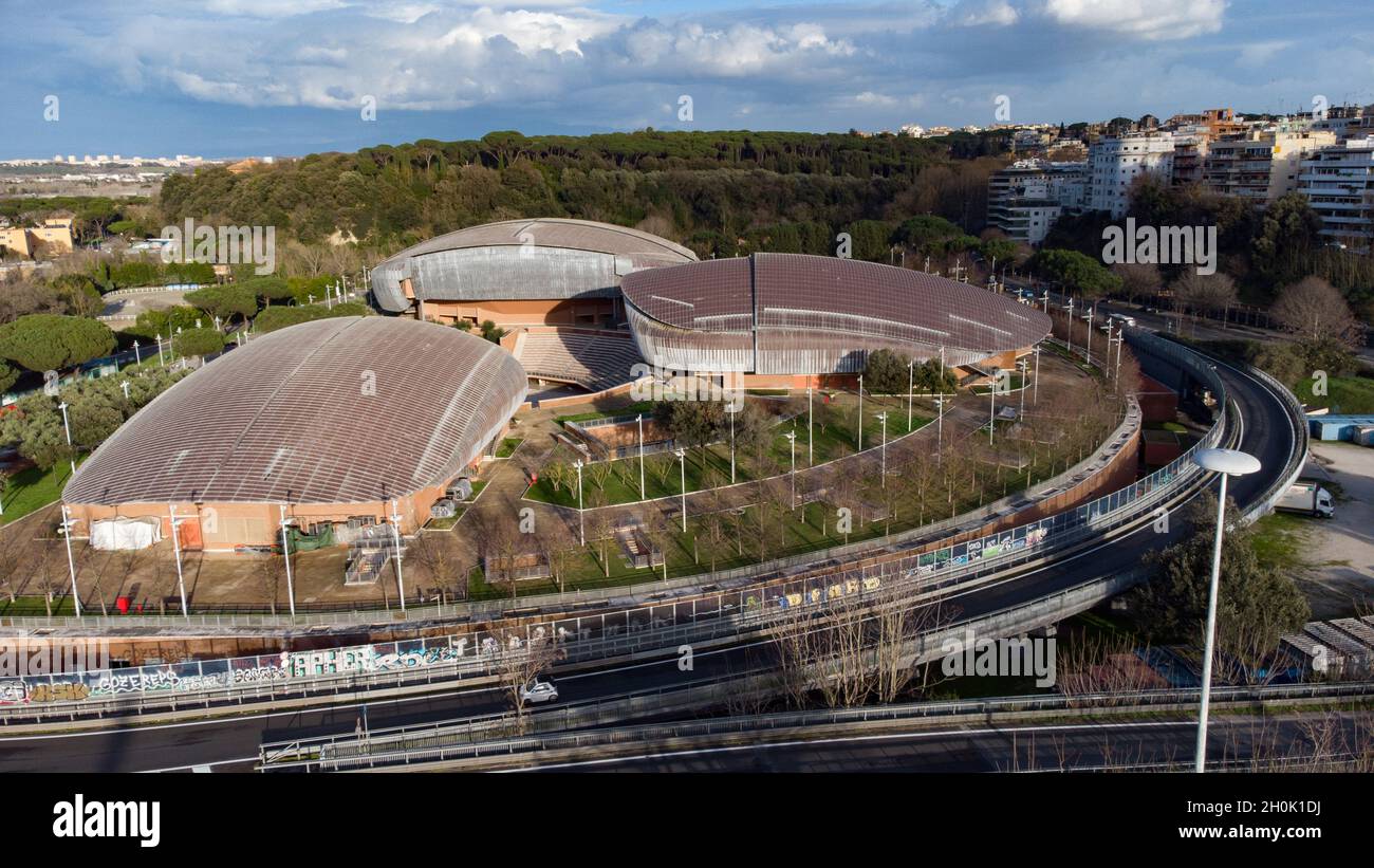 Europe,Italy,Rome, Auditorium Parco della Musica Stock Photo - Alamy