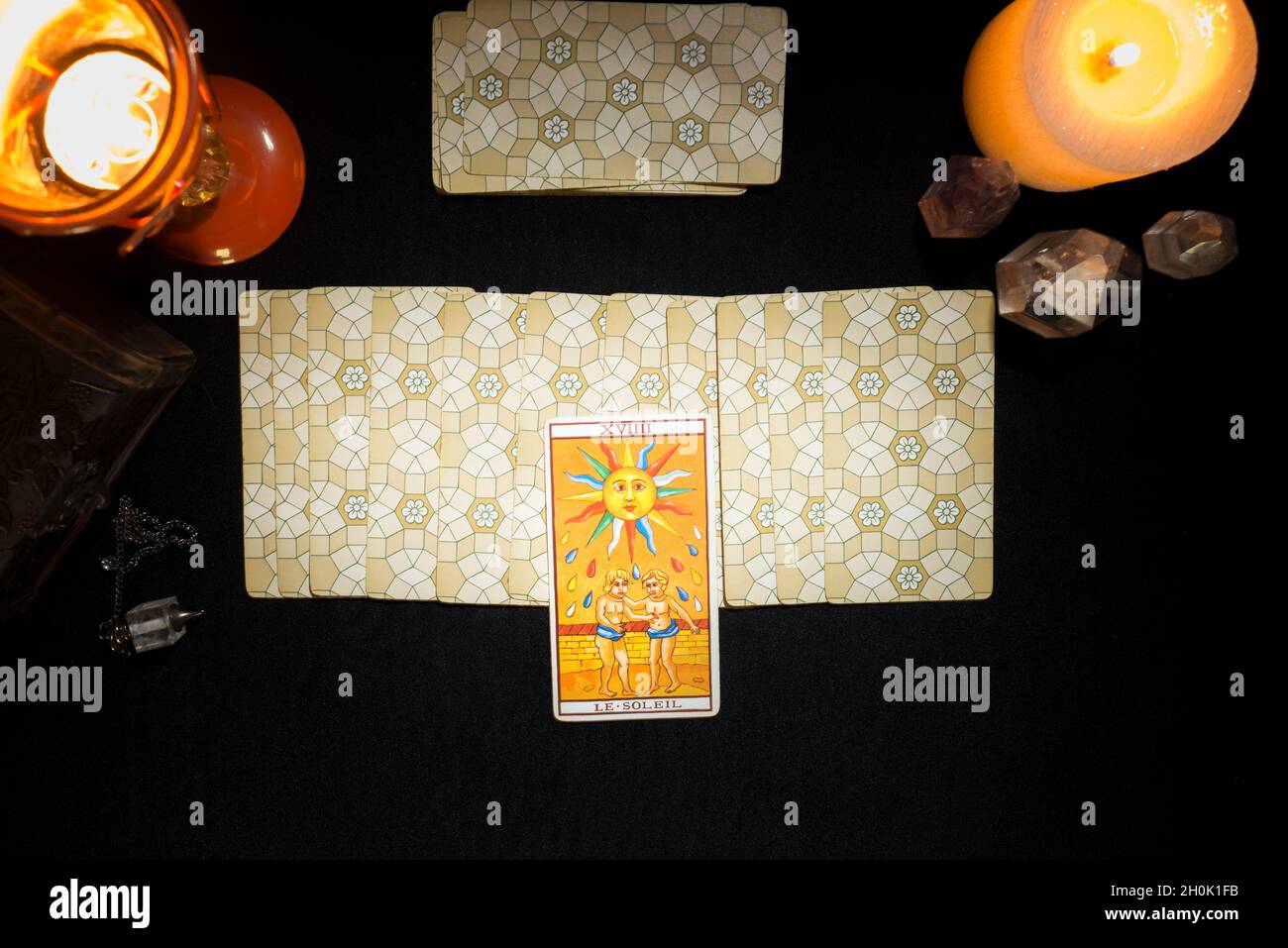 Tarot Card Sun High Resolution Stock Photography and Images - Alamy