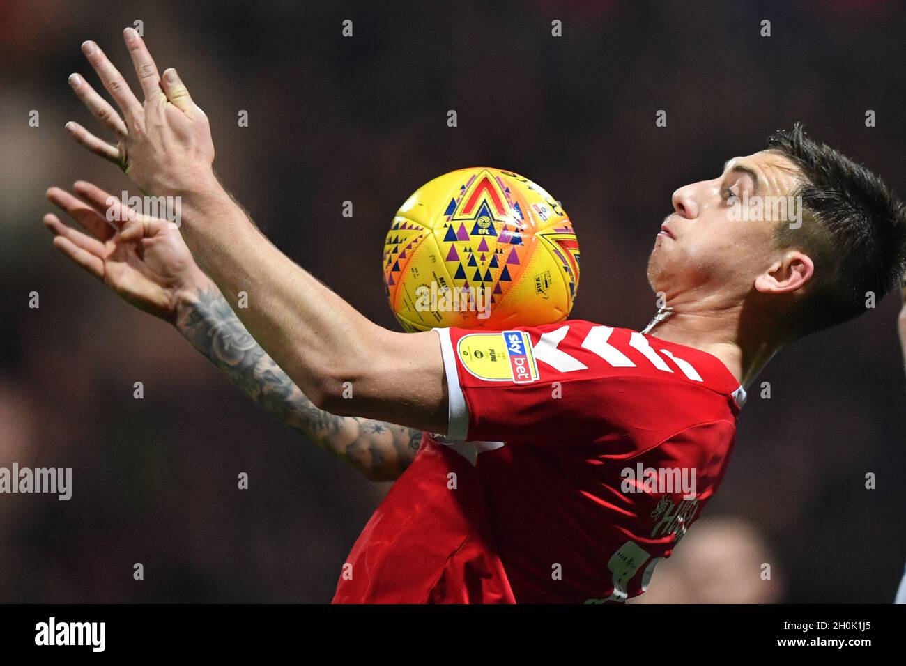 Middlesbrough's Jordan Hugill Stock Photo - Alamy