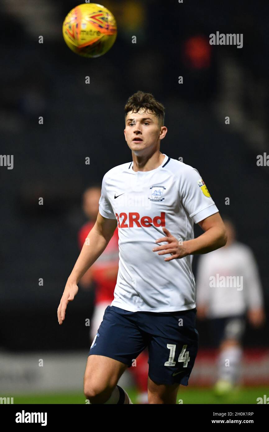 Preston North End's Jordan Storey Stock Photo - Alamy