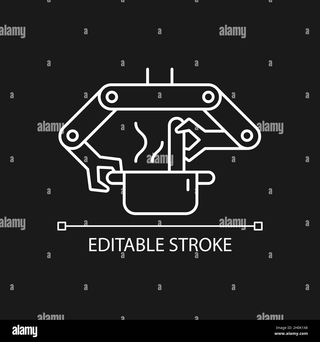 Ai system business dark Black and White Stock Photos & Images - Alamy