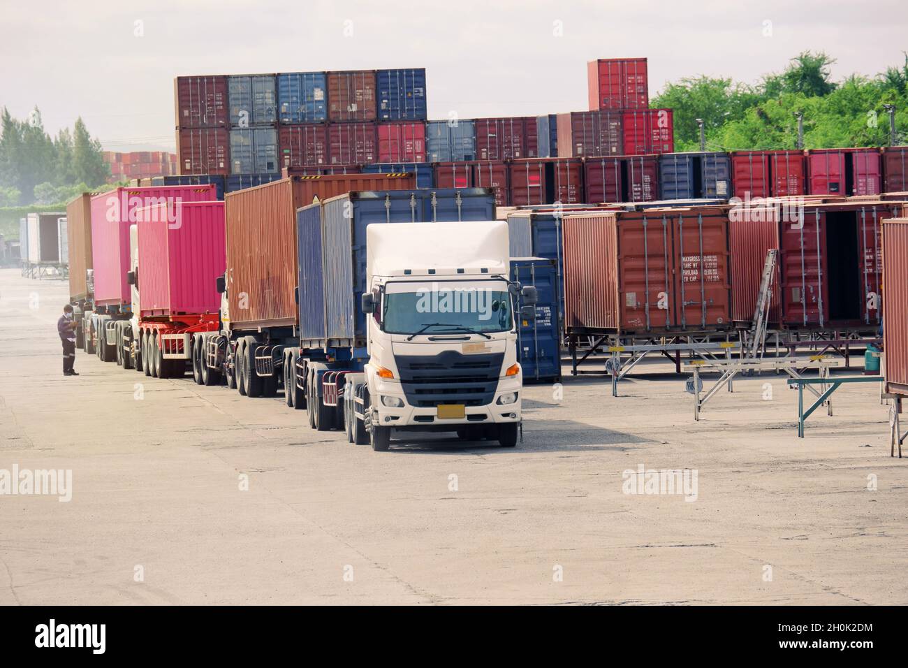 Container trucks for transportation and transportation import and ...