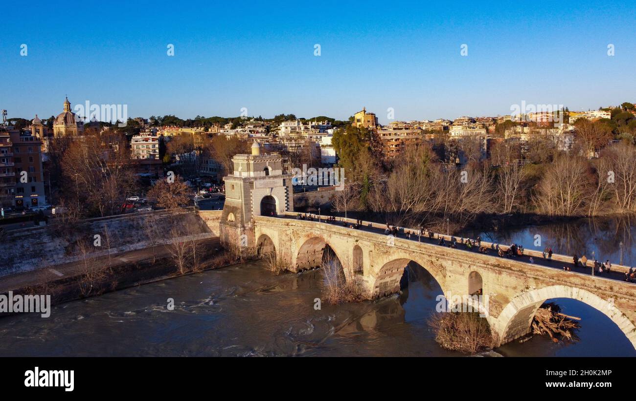 Milvian bridge milvius hi-res stock photography and images - Alamy