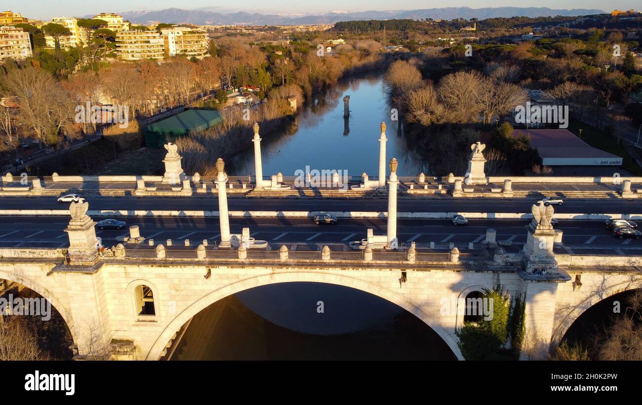 Flaminio bridge hi-res stock photography and images - Alamy