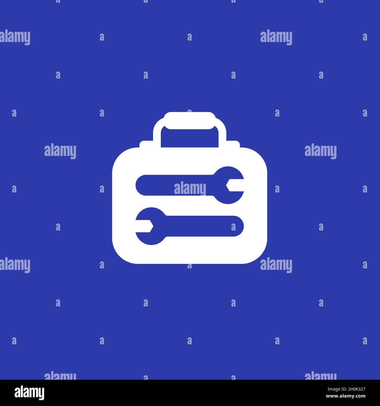 Toolbox, box and tools icon Stock Vector Image & Art - Alamy