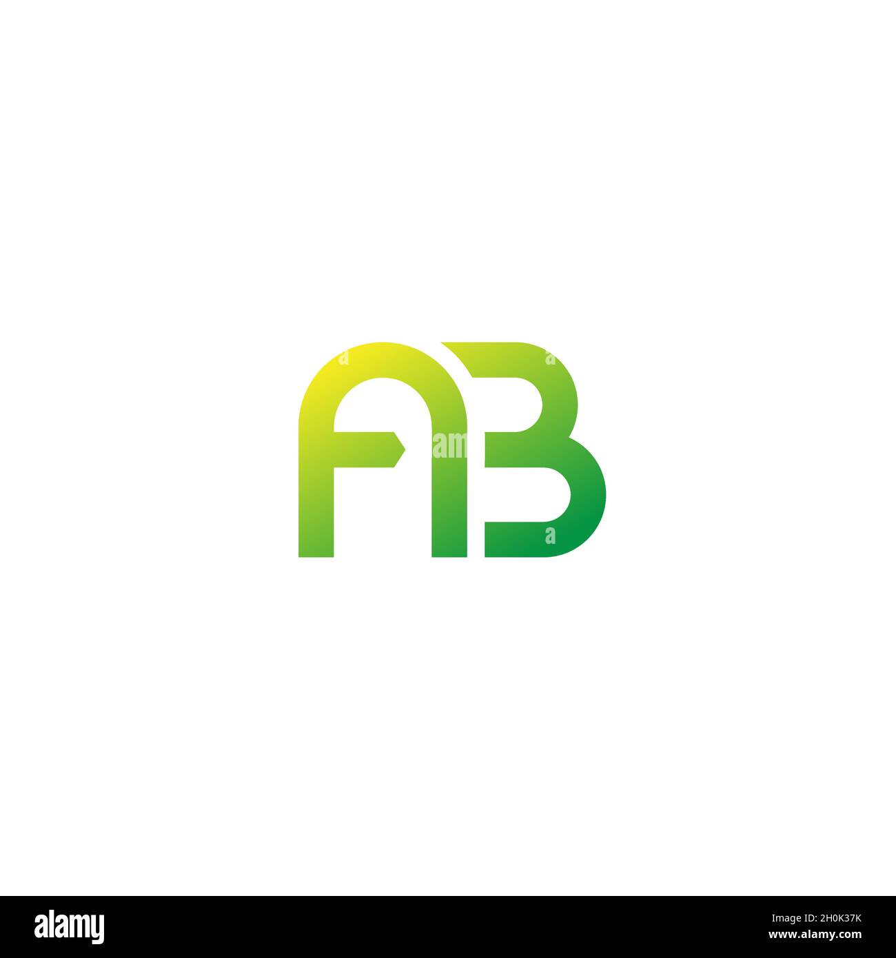 AB monogram, vector logo design Stock Vector Image & Art - Alamy
