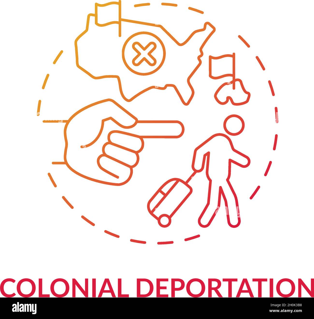 Colonial order Cut Out Stock Images & Pictures - Alamy