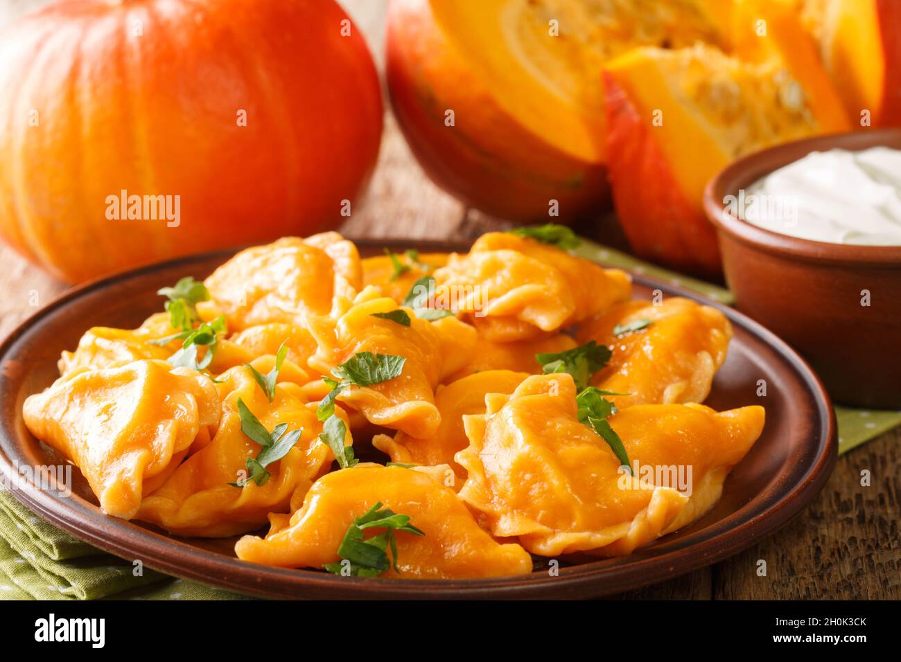 Pumpkin dumpling hi-res stock photography and images - Alamy