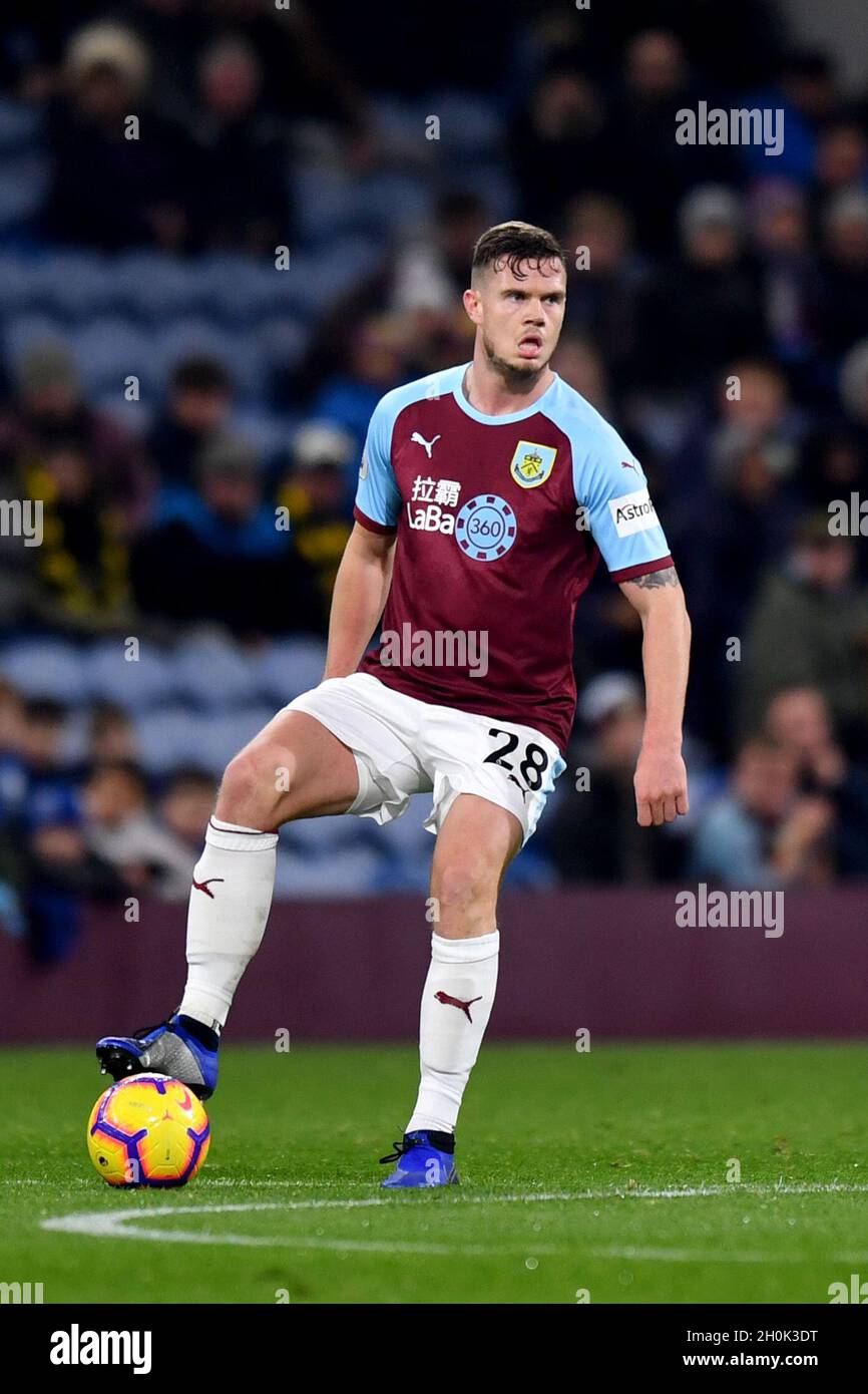 Burnley's Kevin Long Stock Photo - Alamy